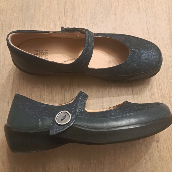 Ziera | Shoes | Ziera Gloria Comfort Mary Janes In Blue Leather | Poshmark